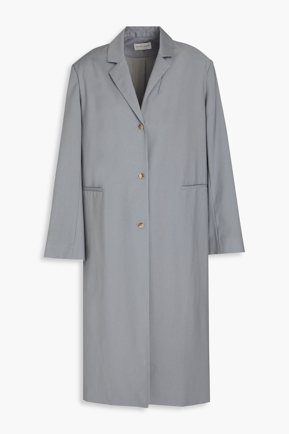 LOULOU STUDIO Tido wool-crepe coat | THE OUTNET