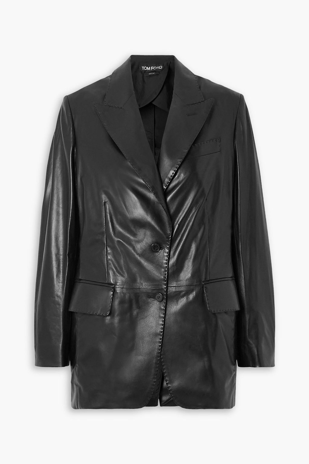 Blazer aus Leder schwarz IT 38