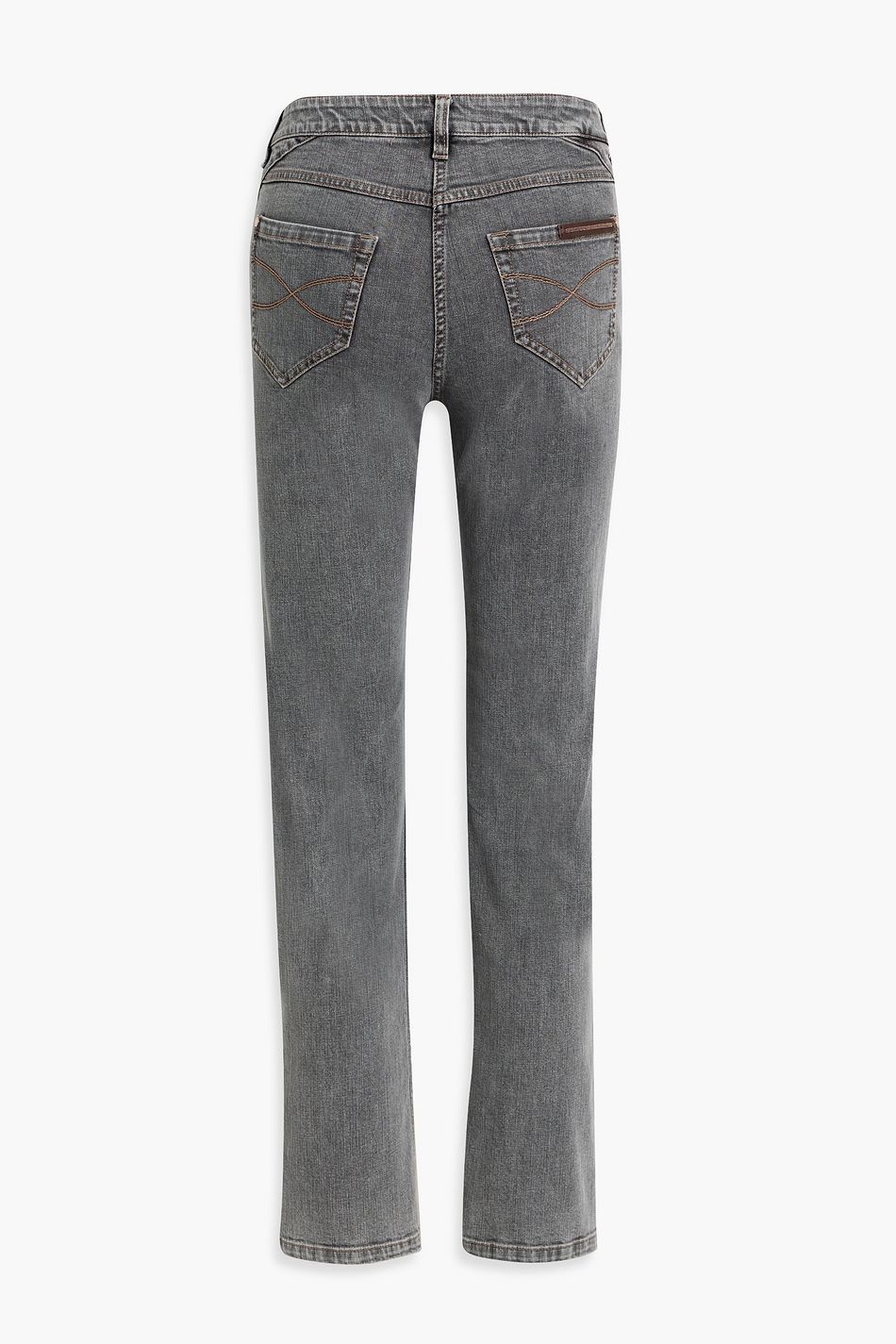 BRUNELLO CUCINELLI Bead-embellished mid-rise skinny jeans | THE OUTNET