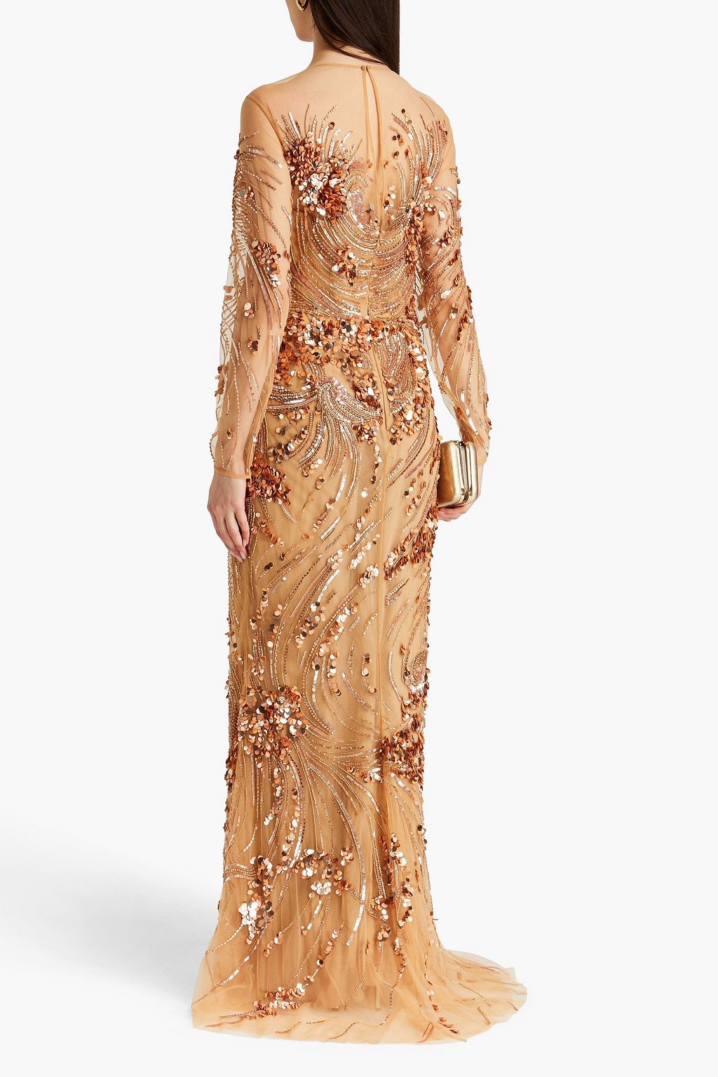 ZUHAIR MURAD Embellished tulle gown | THE OUTNET