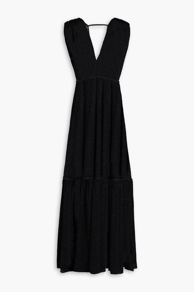 BITE STUDIOS Prato gathered lace maxi dress | THE OUTNET