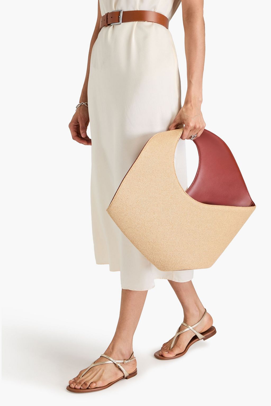 NEOUS Jupiter faux raffia tote | THE OUTNET