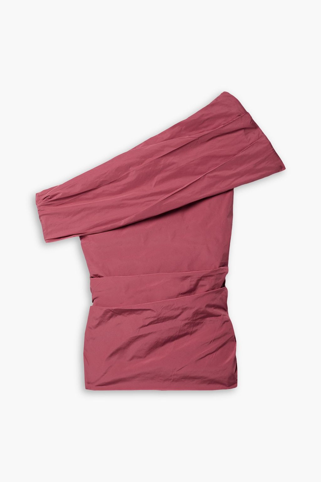 CO One-shoulder crinkled-shell top | THE OUTNET