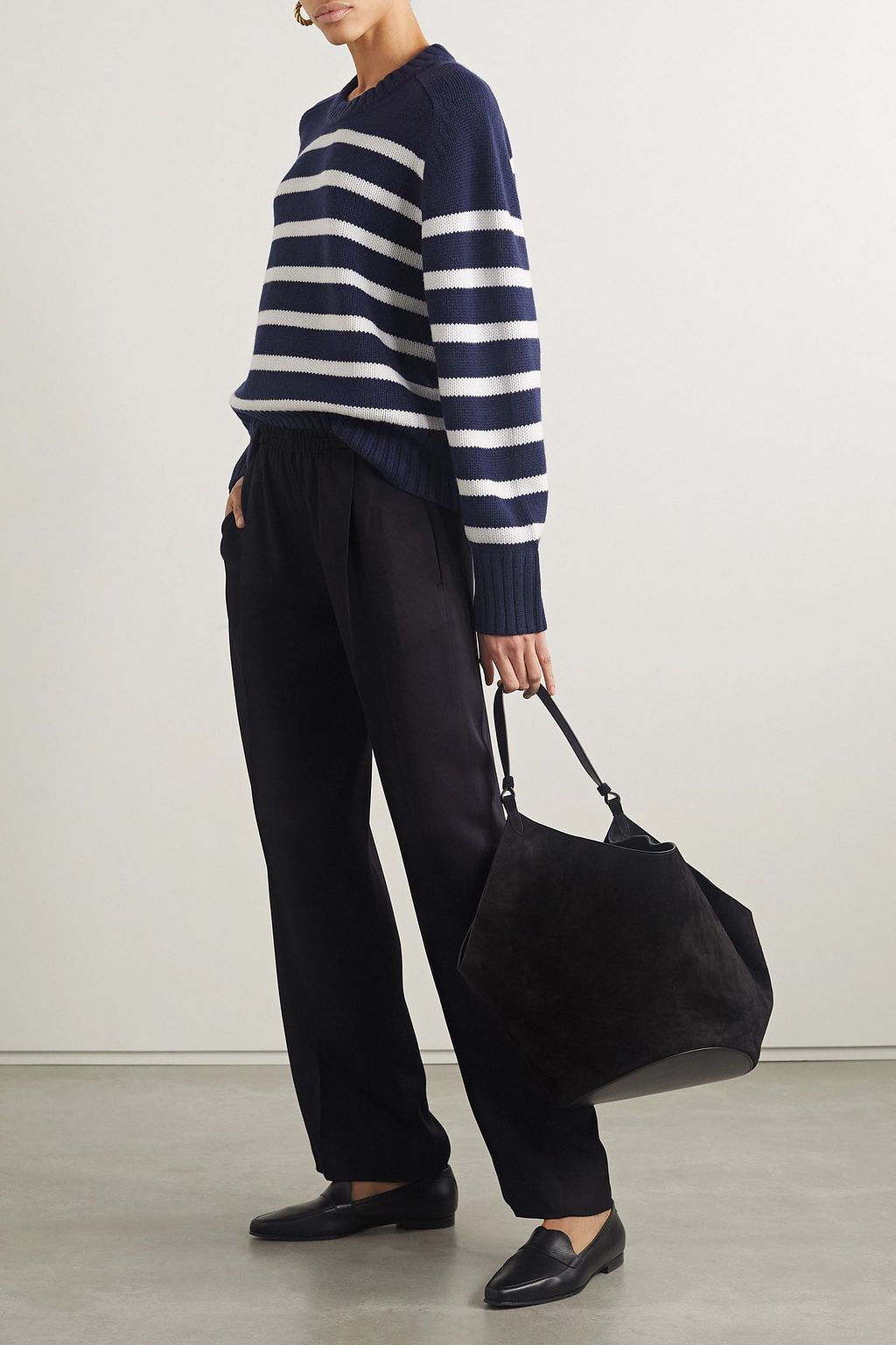 VINCE. Satin wide-leg pants | THE OUTNET