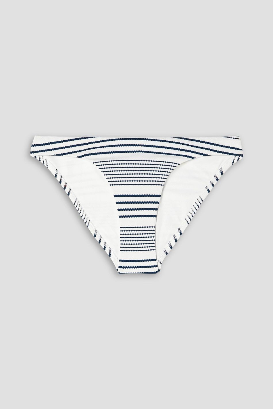 MELISSA ODABASH Cali striped low-rise bikini briefs | THE OUTNET