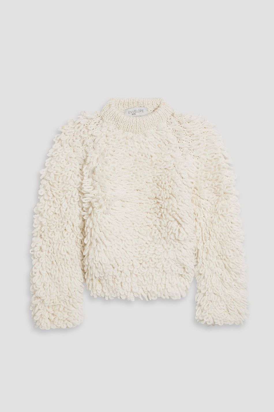 ENVELOPE1976 Wool and alpaca-blend loop-knit sweater | THE OUTNET