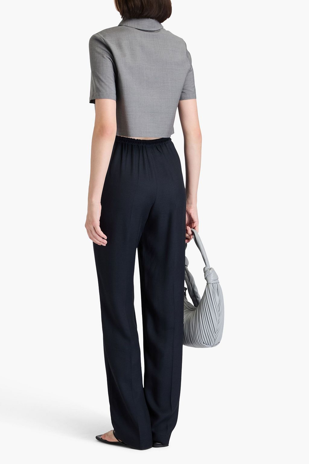 JOSEPH Twill straight-leg pants | THE OUTNET