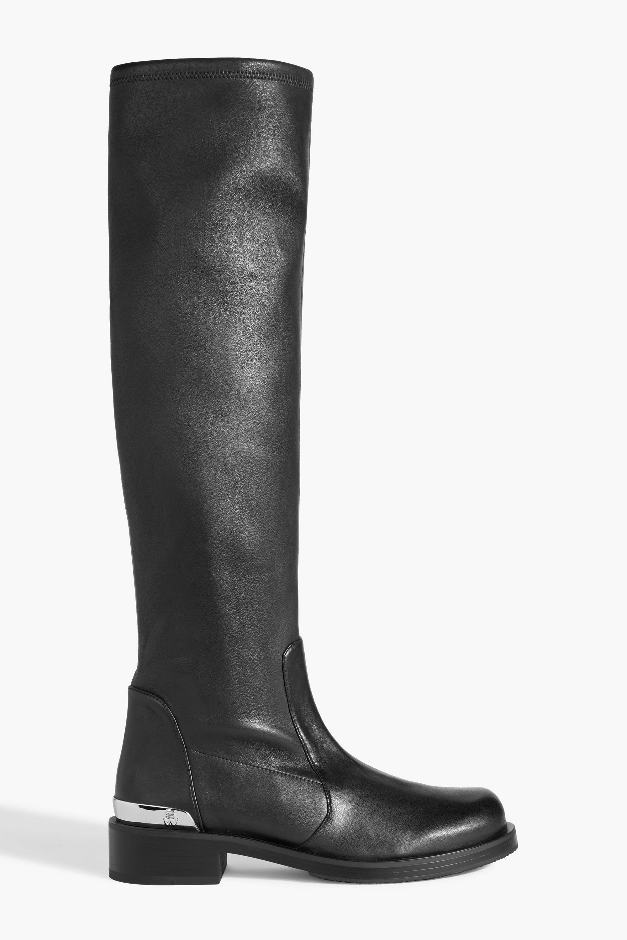 Stuart Weitzman - Mercer Bold leather over-the-knee boots | Plush