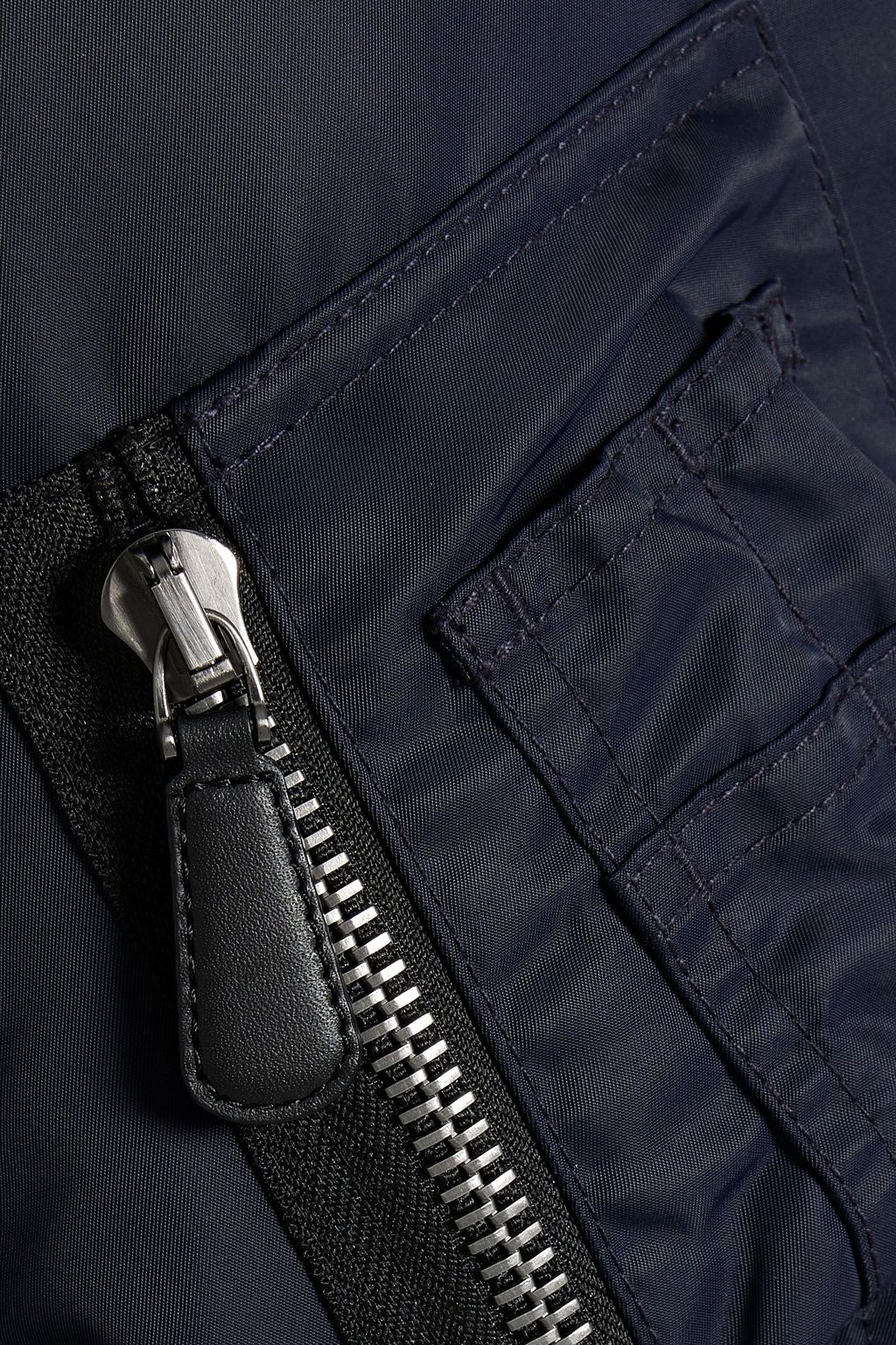 BURBERRY Logo-print shell bomber jacket | THE OUTNET