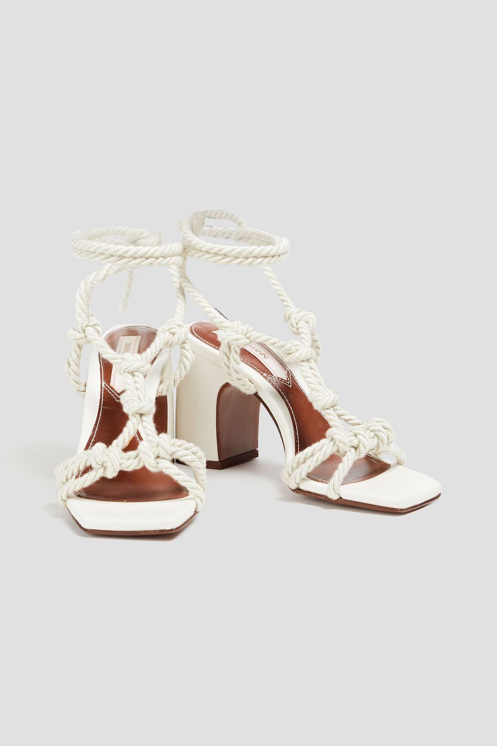 ZIMMERMANN Knotted cord sandals | THE OUTNET