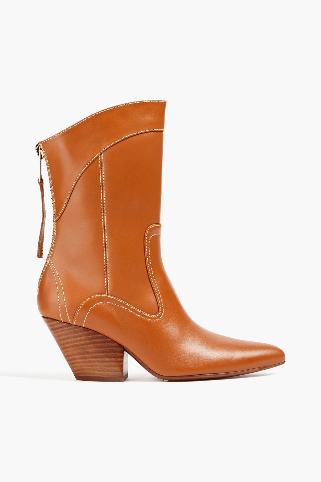 ZIMMERMANN Leather cowboy boots | THE OUTNET