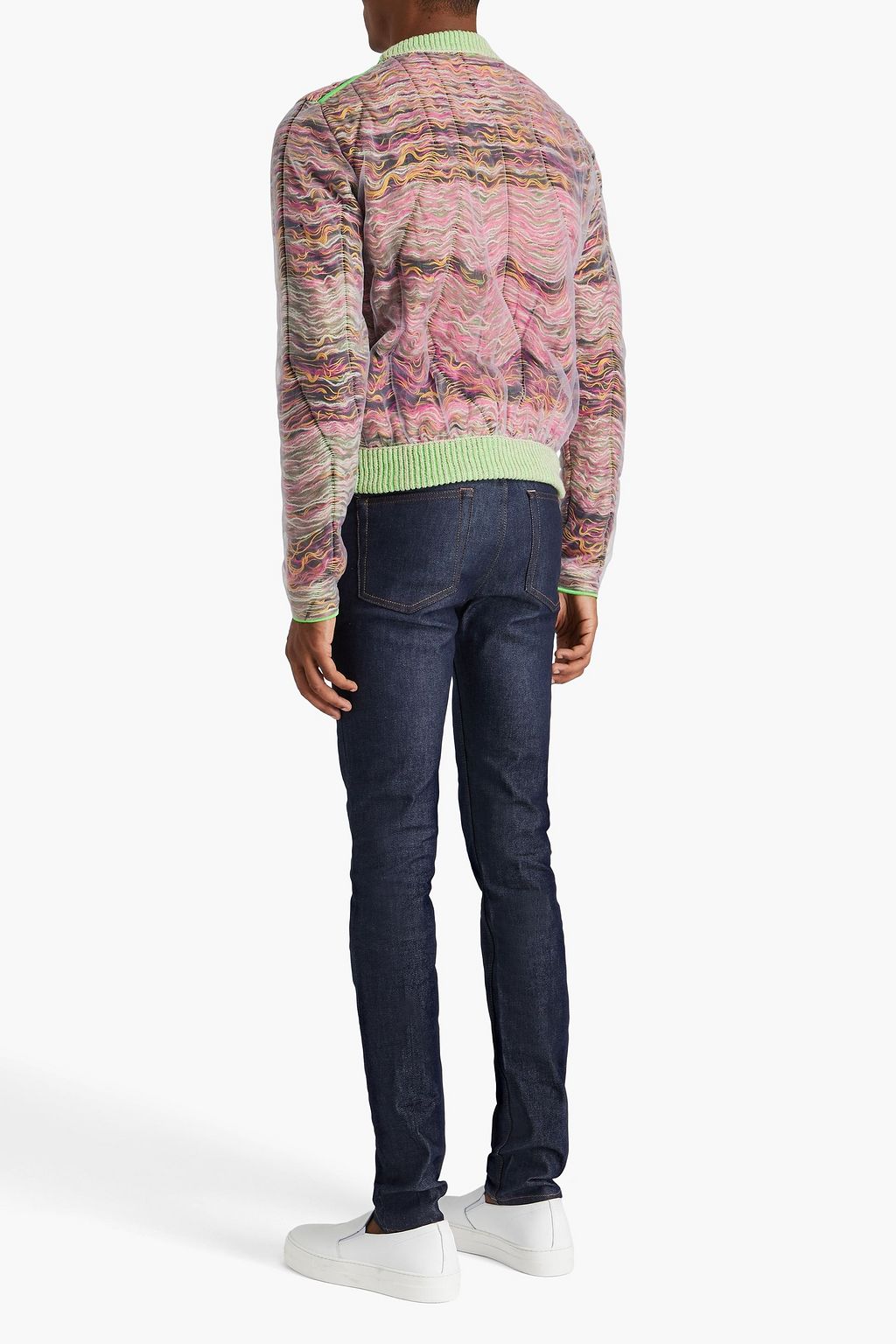 ACNE STUDIOS Layered tulle sweater | THE OUTNET