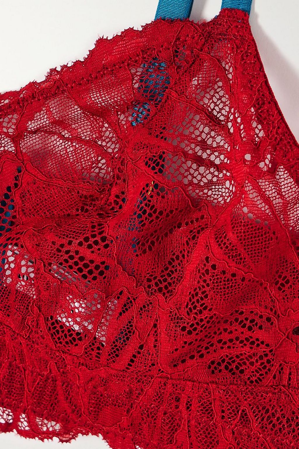 DORA LARSEN Constance stretch -lace soft-cup bra | THE OUTNET