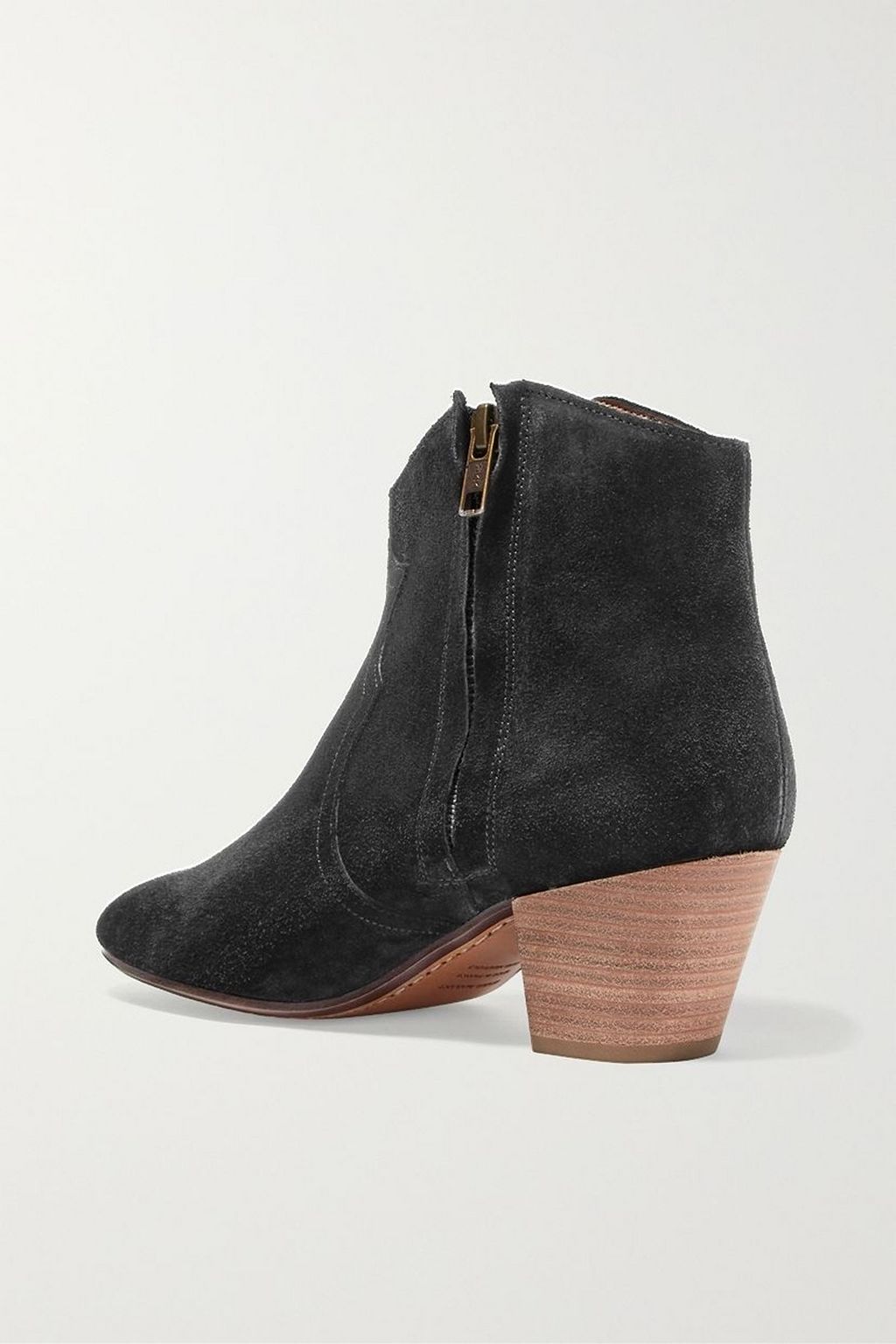 MARANT ÉTOILE Dicker suede cowboy boots | THE OUTNET