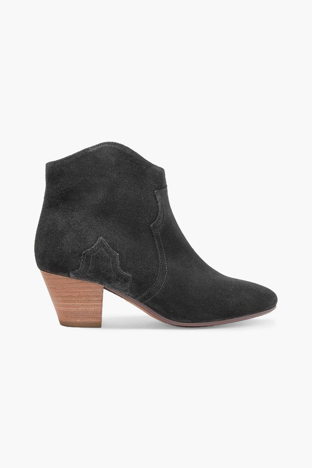 MARANT ÉTOILE Dicker suede cowboy boots | THE OUTNET