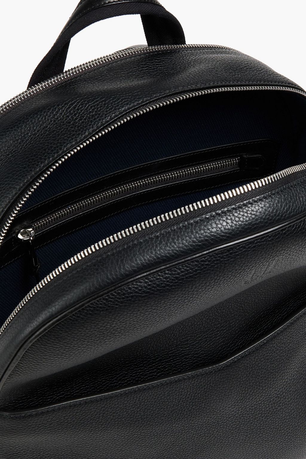 DUNHILL Pebbled-leather backpack | THE OUTNET