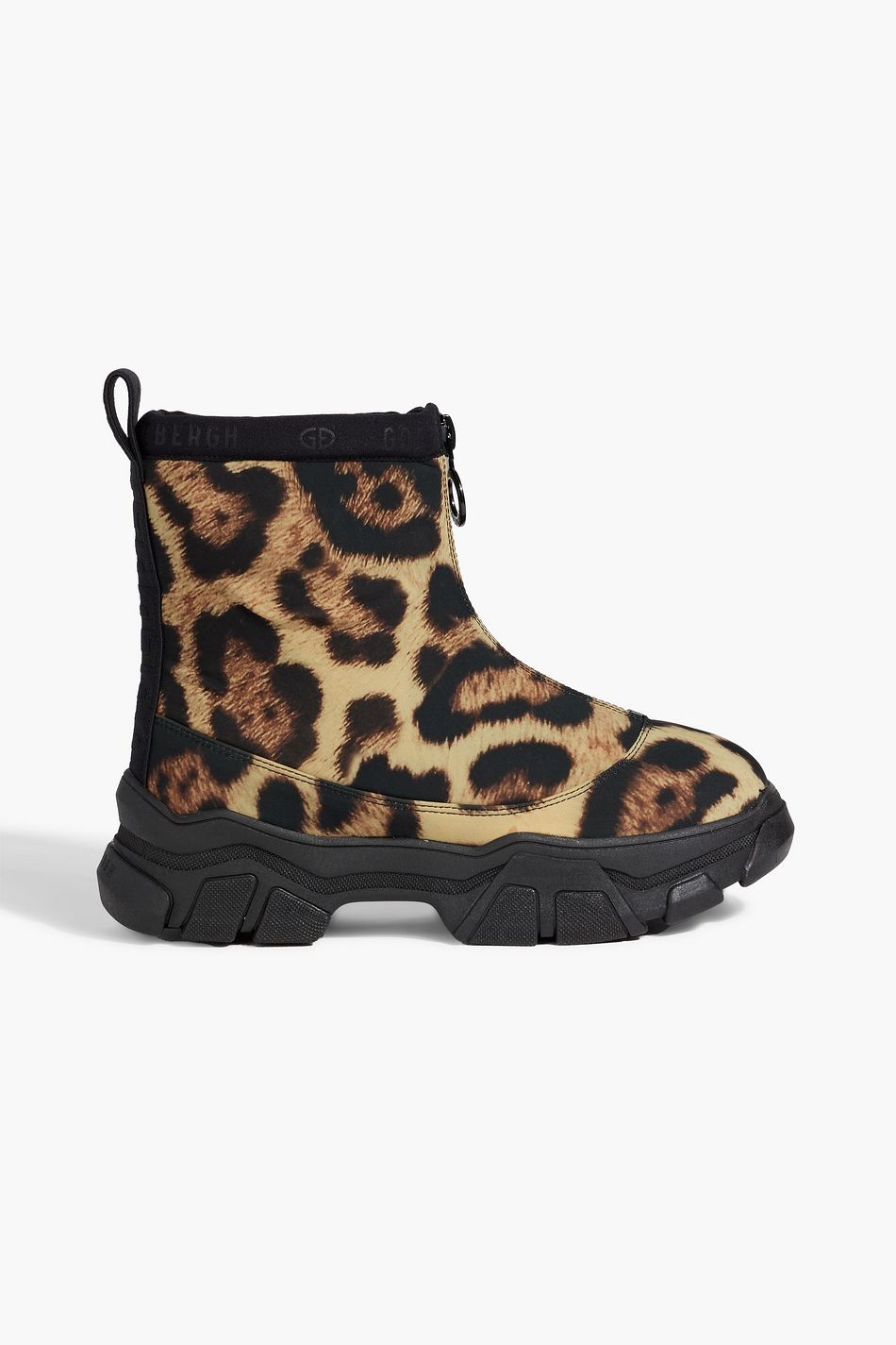 GOLDBERGH Stark leopard-print shell snow boots | THE OUTNET
