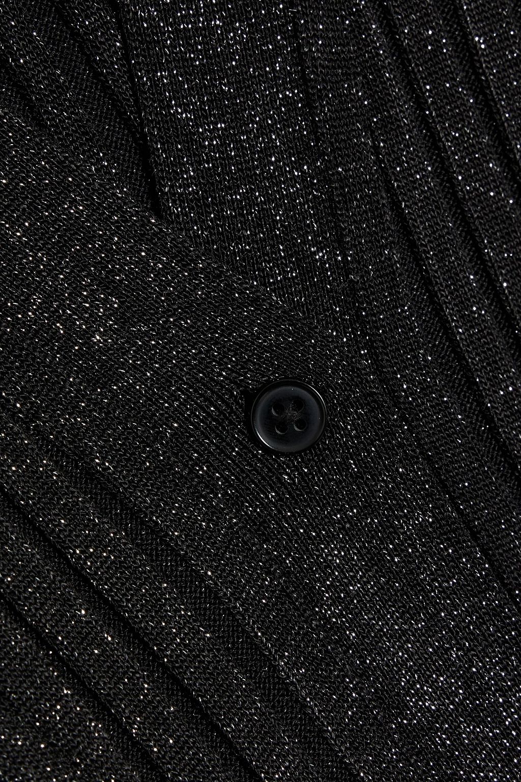 GALVAN LONDON Rhea metallic ribbed-knit dress | THE OUTNET