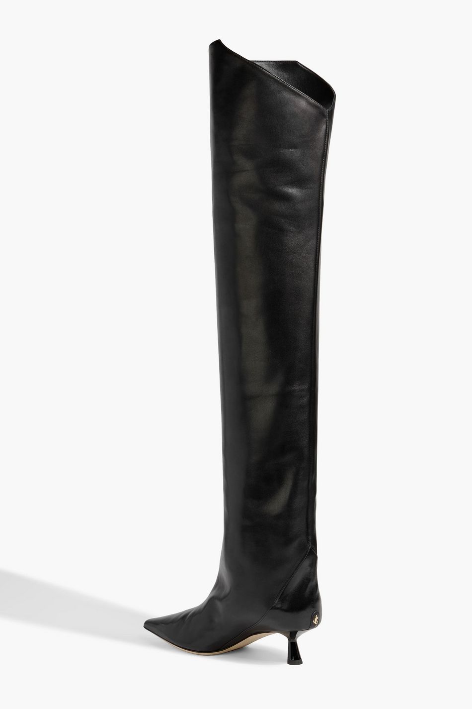 JIMMY CHOO Vari 45 leather over-the-knee boots | THE OUTNET