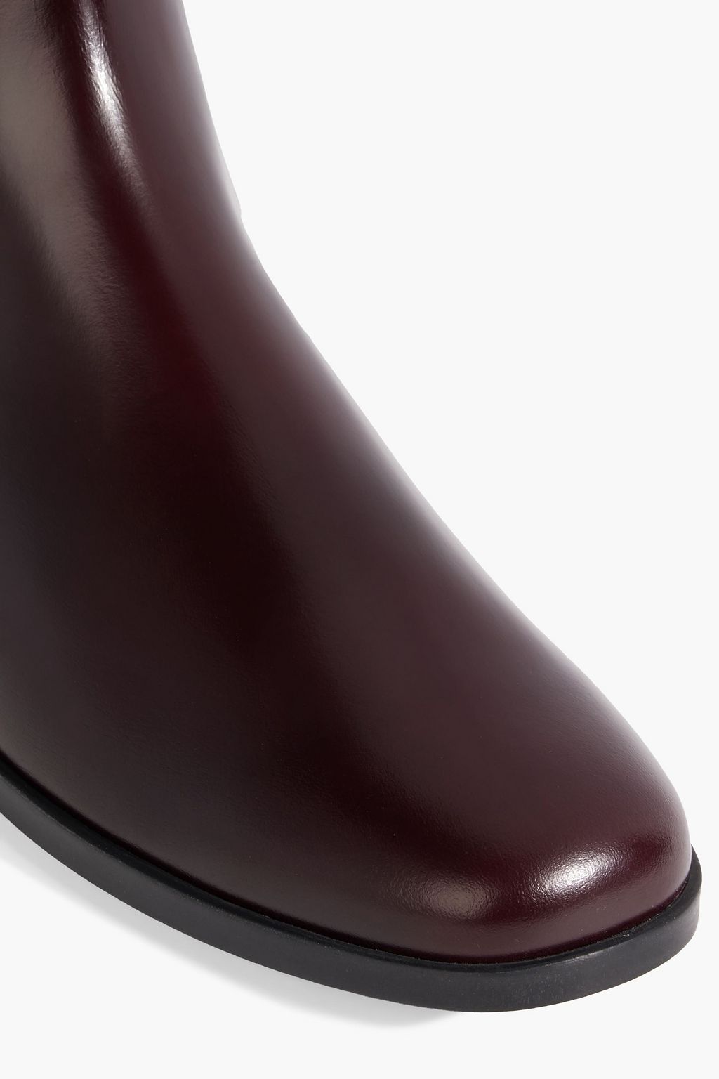 TOD'S Glossed-leather Chelsea boots | THE OUTNET