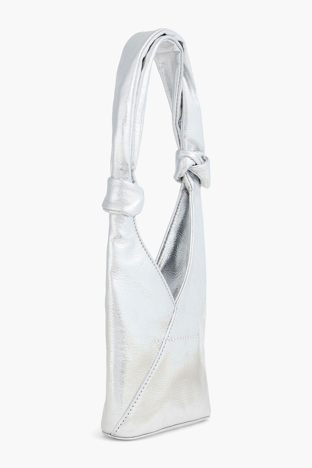 MM6 MAISON MARGIELA Japanese metallic faux leather tote | THE OUTNET