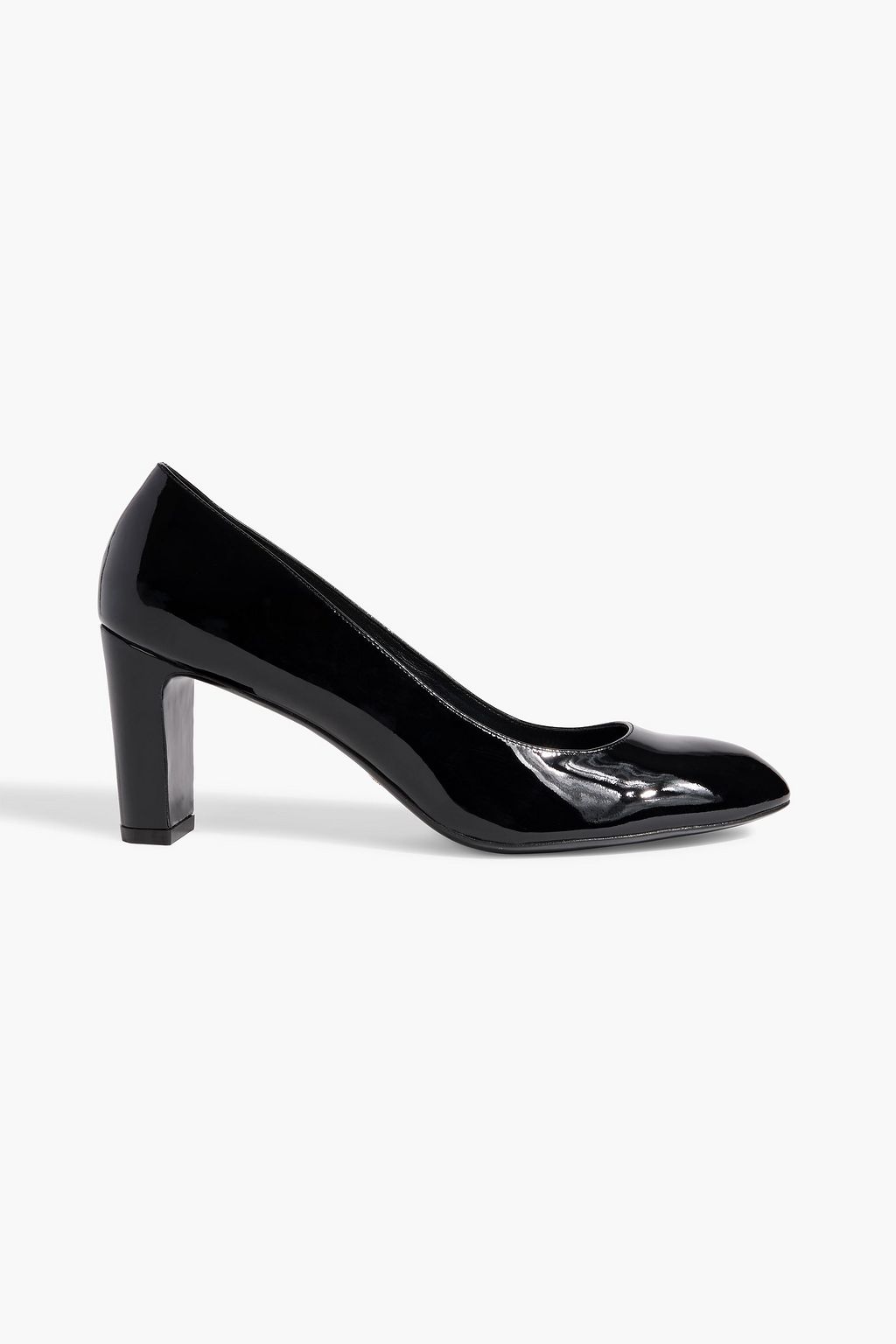 STUART WEITZMAN Vida 75 patent-leather pumps | THE OUTNET