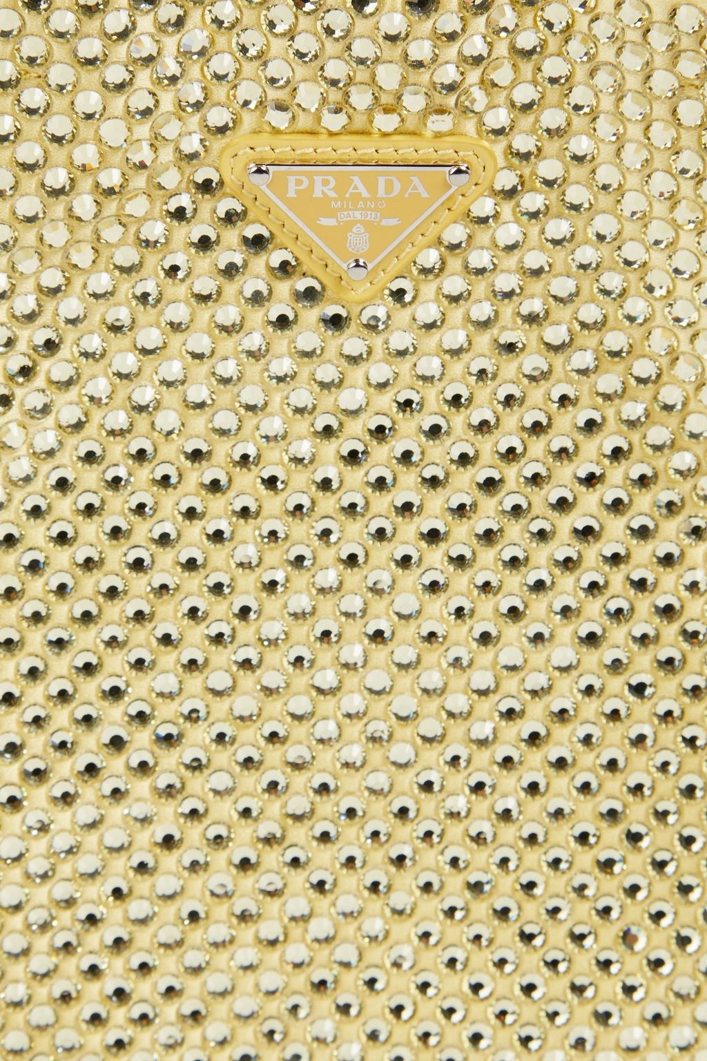 PRADA Crystal-embellished satin tote | THE OUTNET