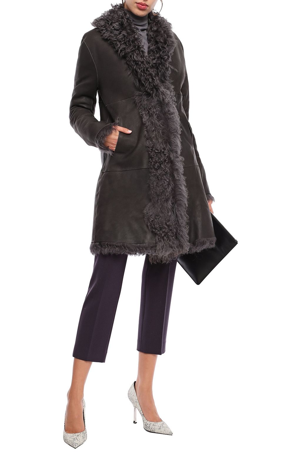 DOM GOOR Reversible shearling coat | THE OUTNET