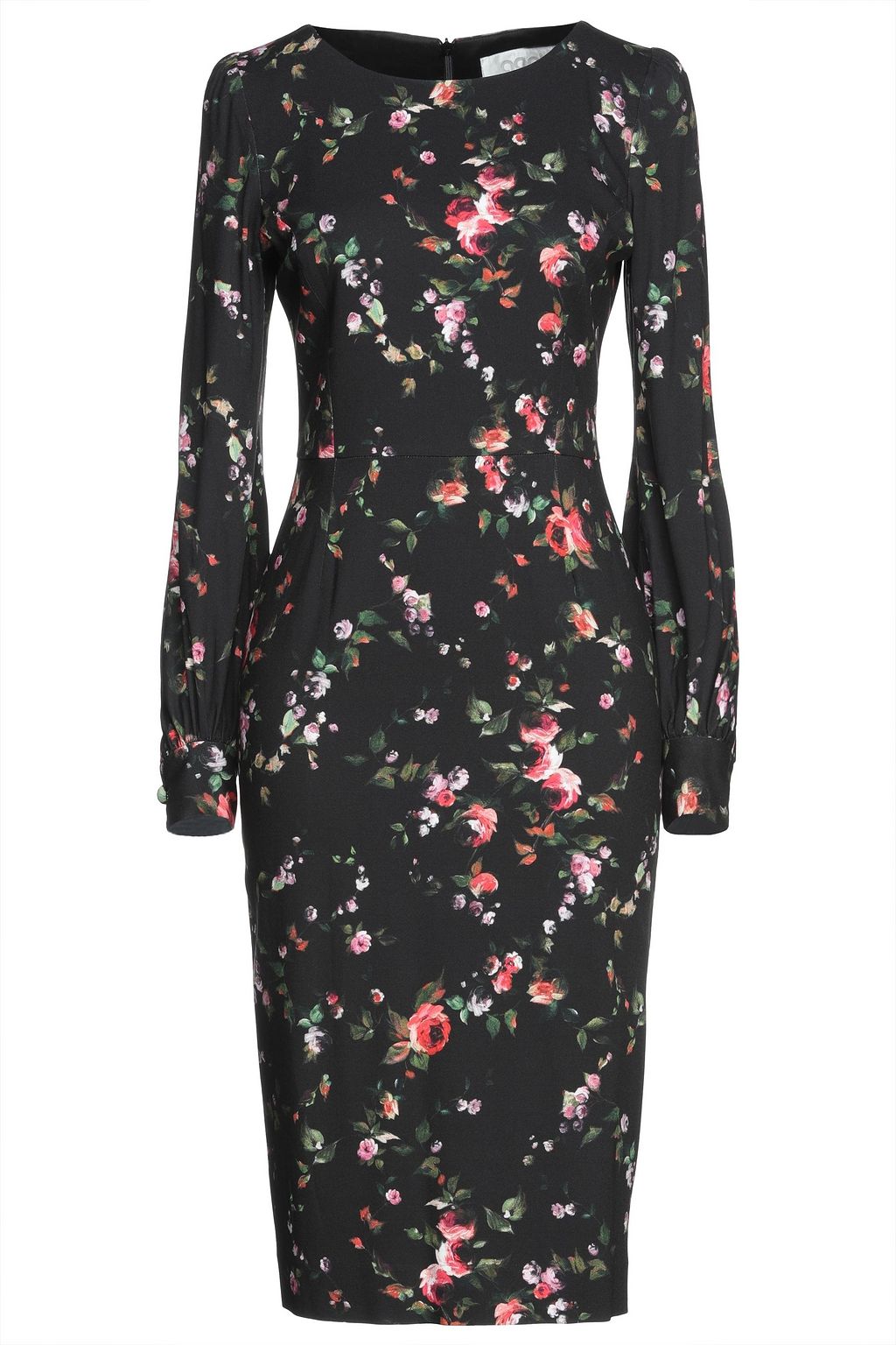 GOAT Kari gathered floral-print jersey dress | THE OUTNET
