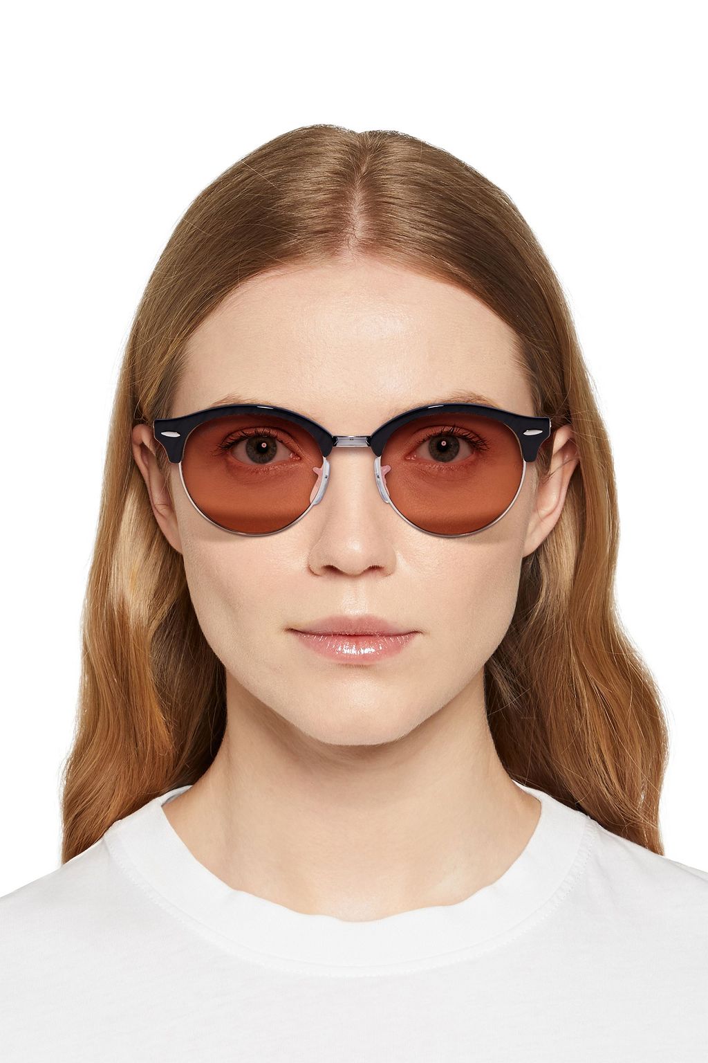 RAY-BAN Round-frame acetate sunglasses | THE OUTNET