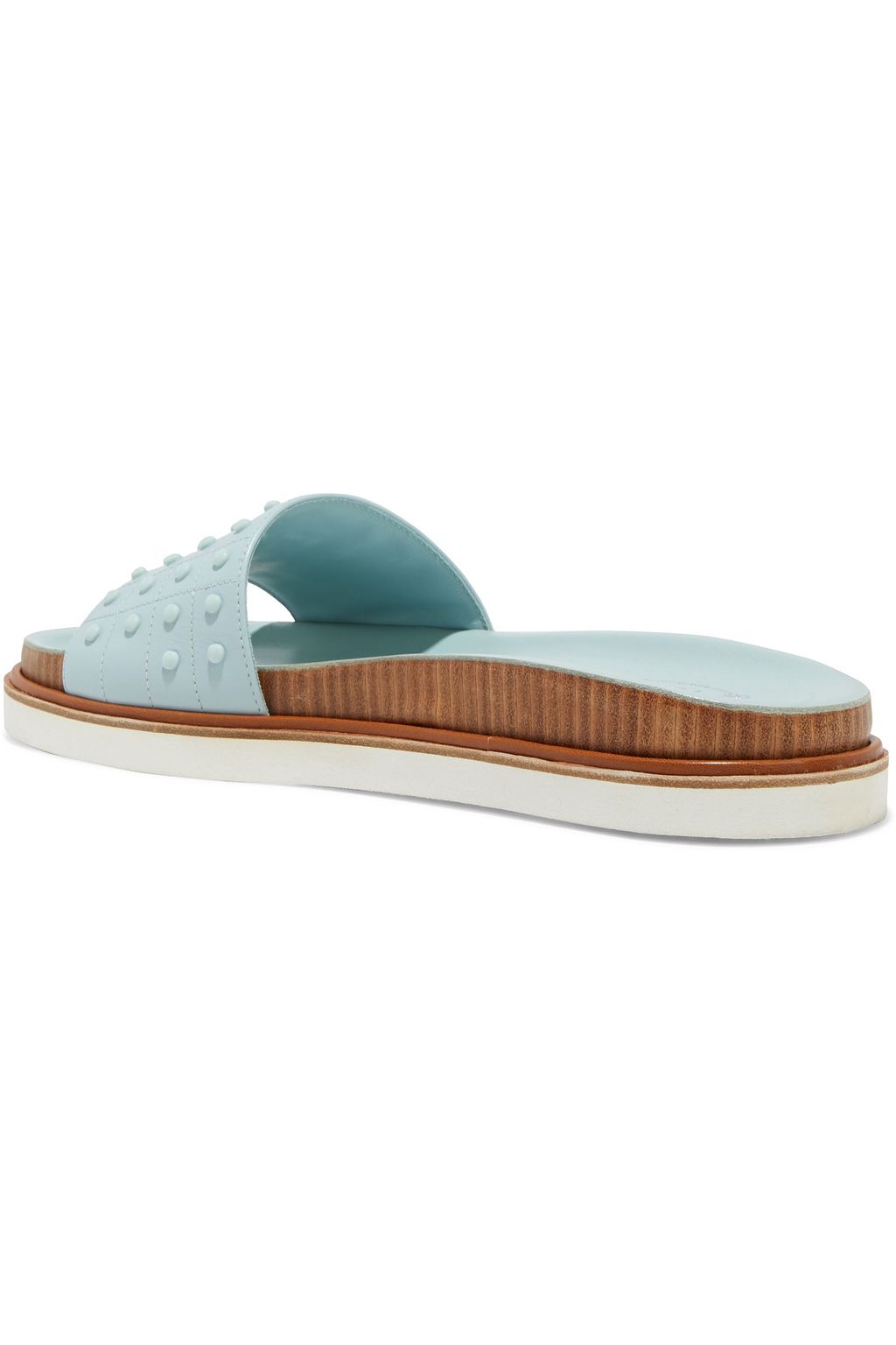 TOD'S Gommino studded leather slides | THE OUTNET