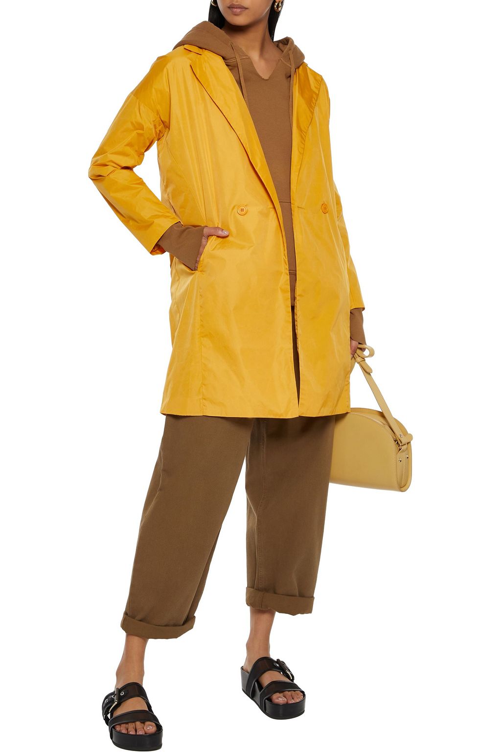 AMERICAN VINTAGE Double-breasted shell jacket | THE OUTNET