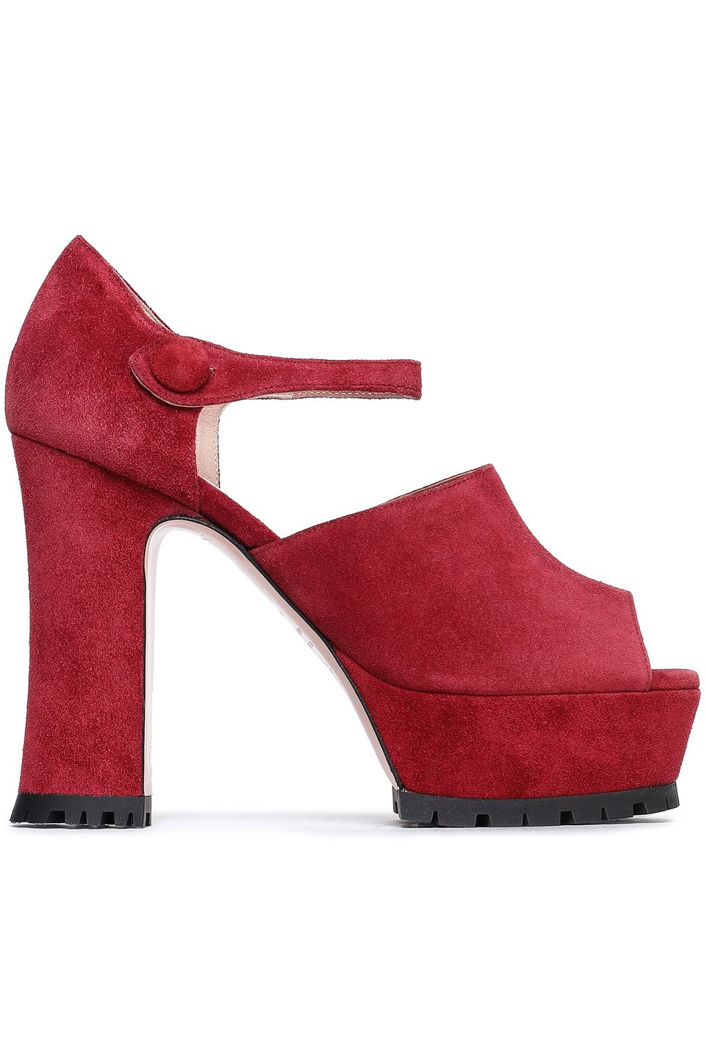 RED(V) Suede sandals | THE OUTNET