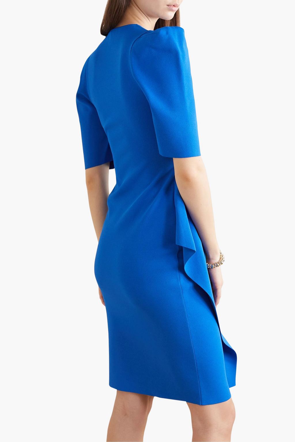 Stella Mccartney Ruffled Stretch Knit Dress The Outnet