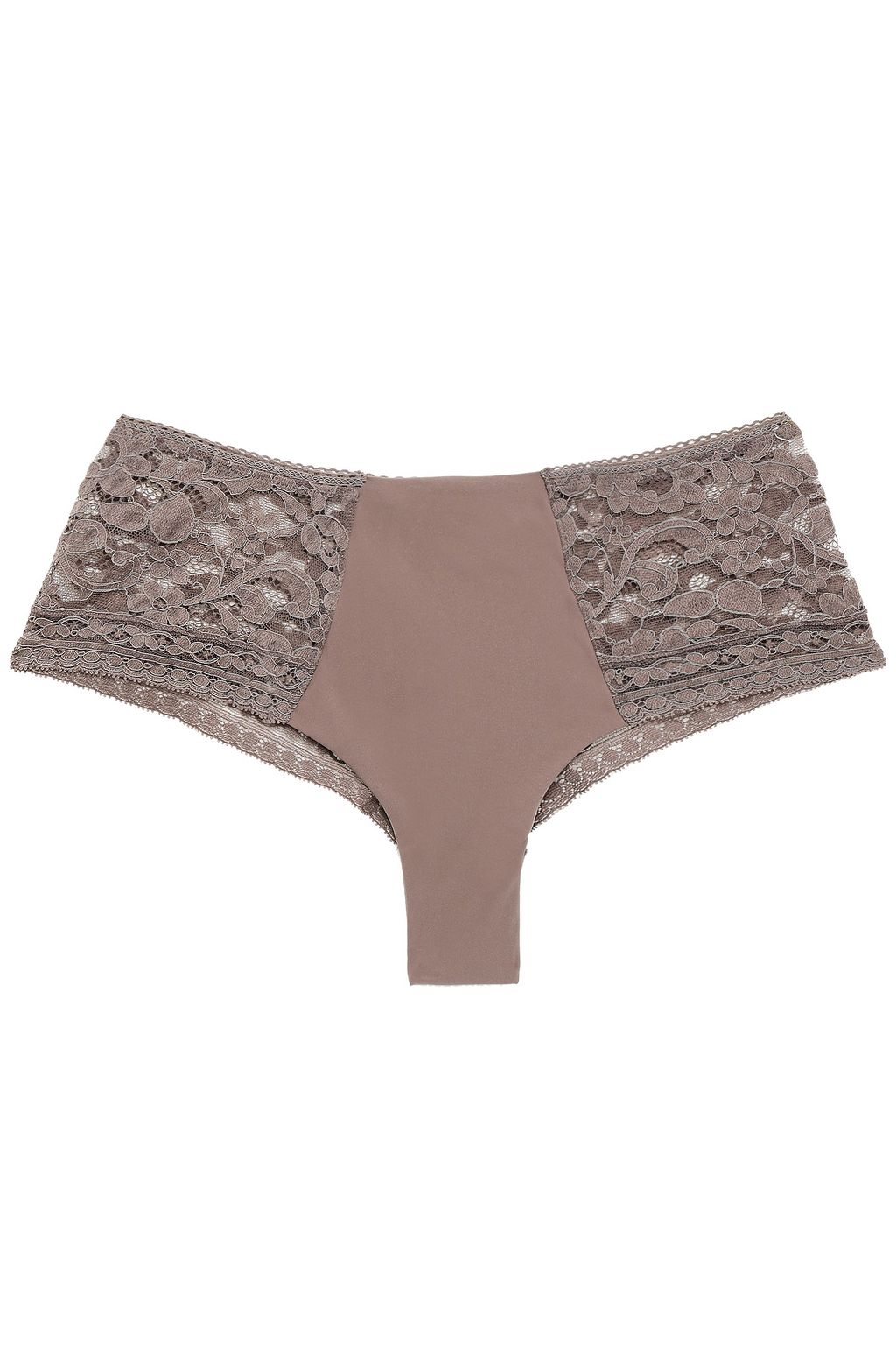 WACOAL Eternal jersey-paneled stretch-lace mid-rise briefs | THE OUTNET