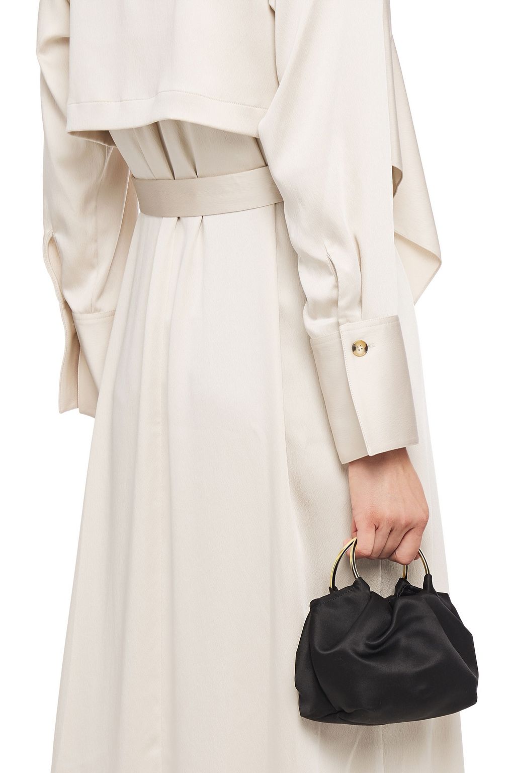 THE ROW Double Circle satin tote | THE OUTNET