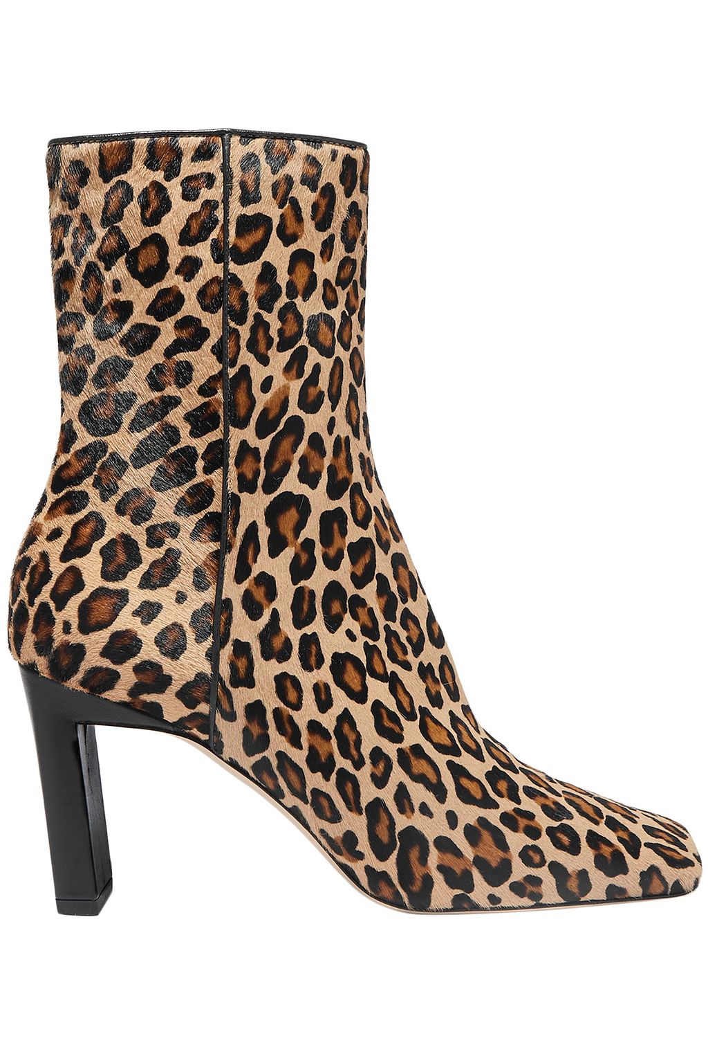 Wandler Isa Leopard Print Calf Hair Ankle Boots The Outnet