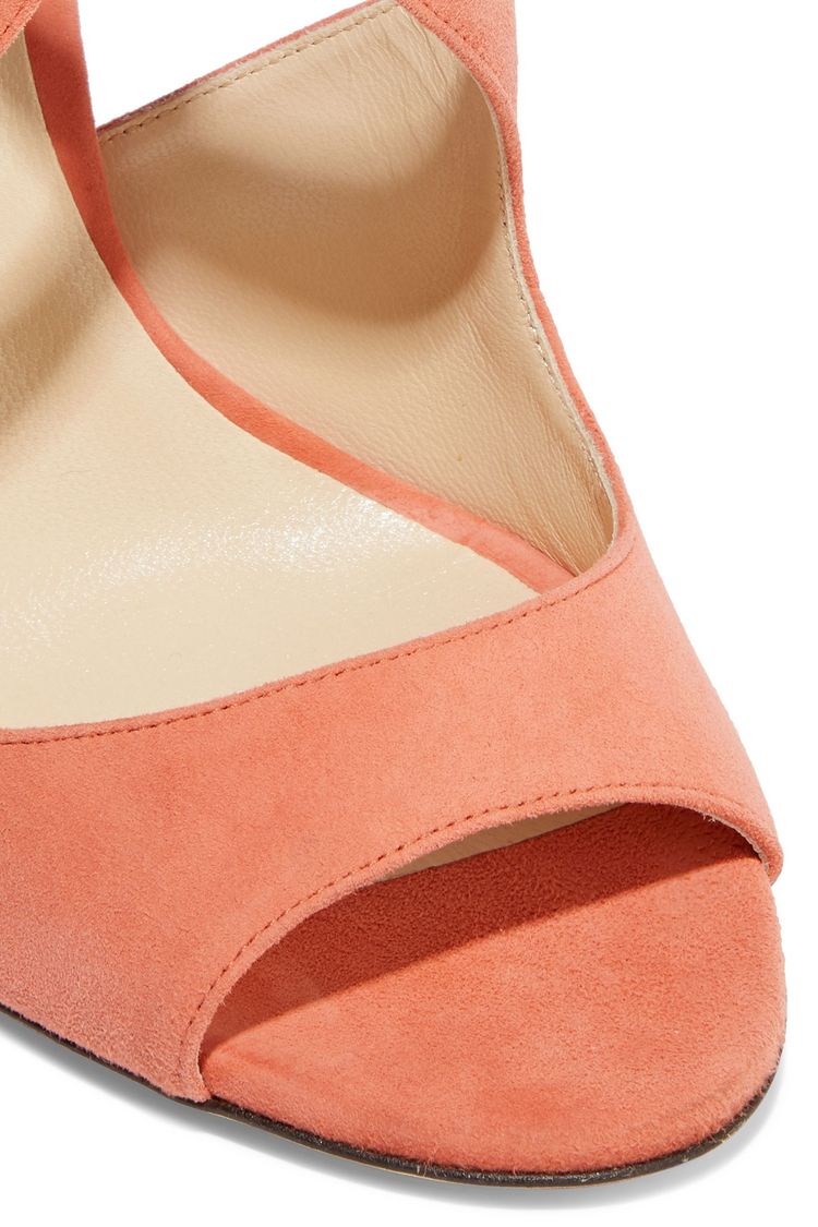 JIMMY CHOO Emily 100 suede sandals | THE OUTNET