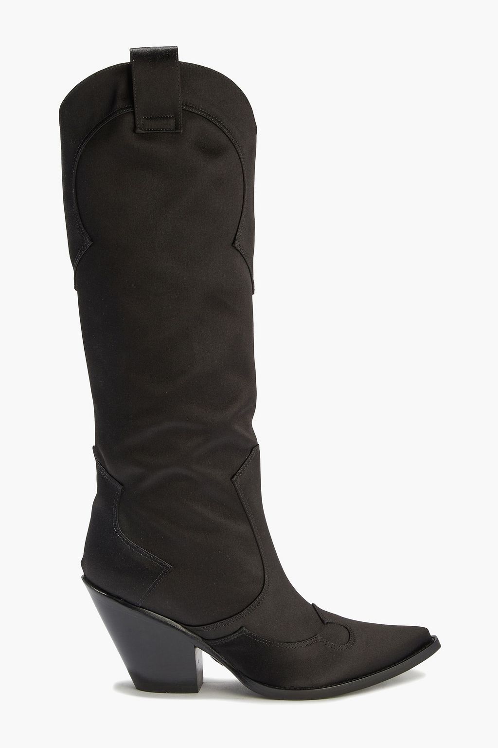 REDEMPTION Satin knee boots | THE OUTNET