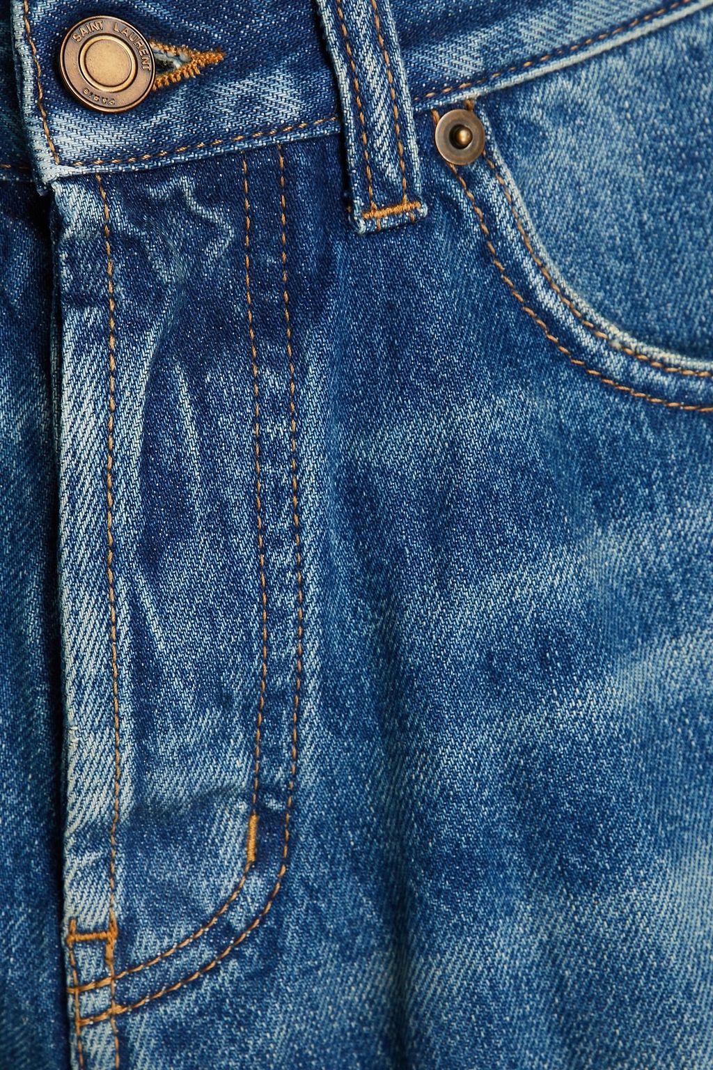 SAINT LAURENT Denim shorts | THE OUTNET