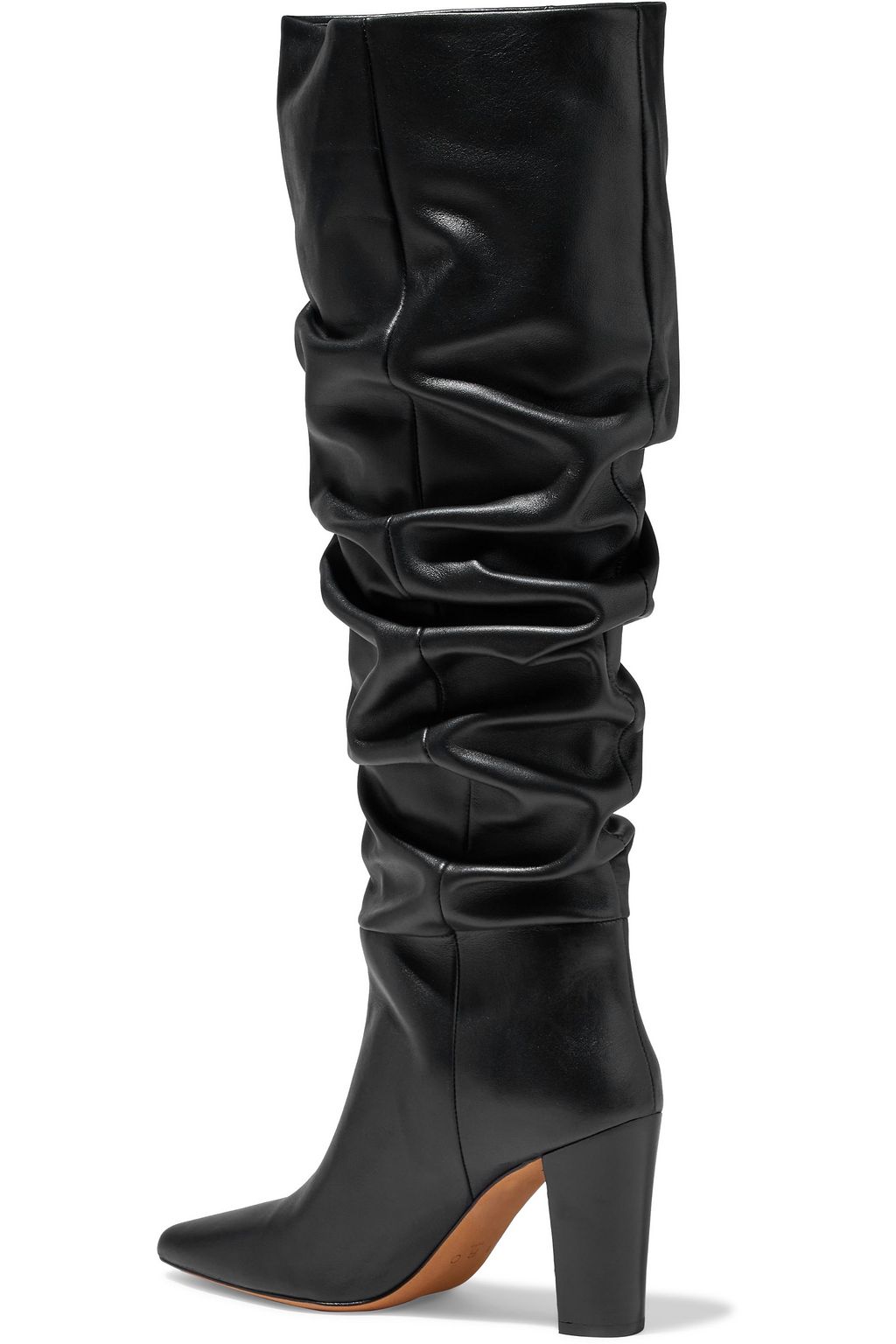 IRO Islay gathered leather knee boots | THE OUTNET