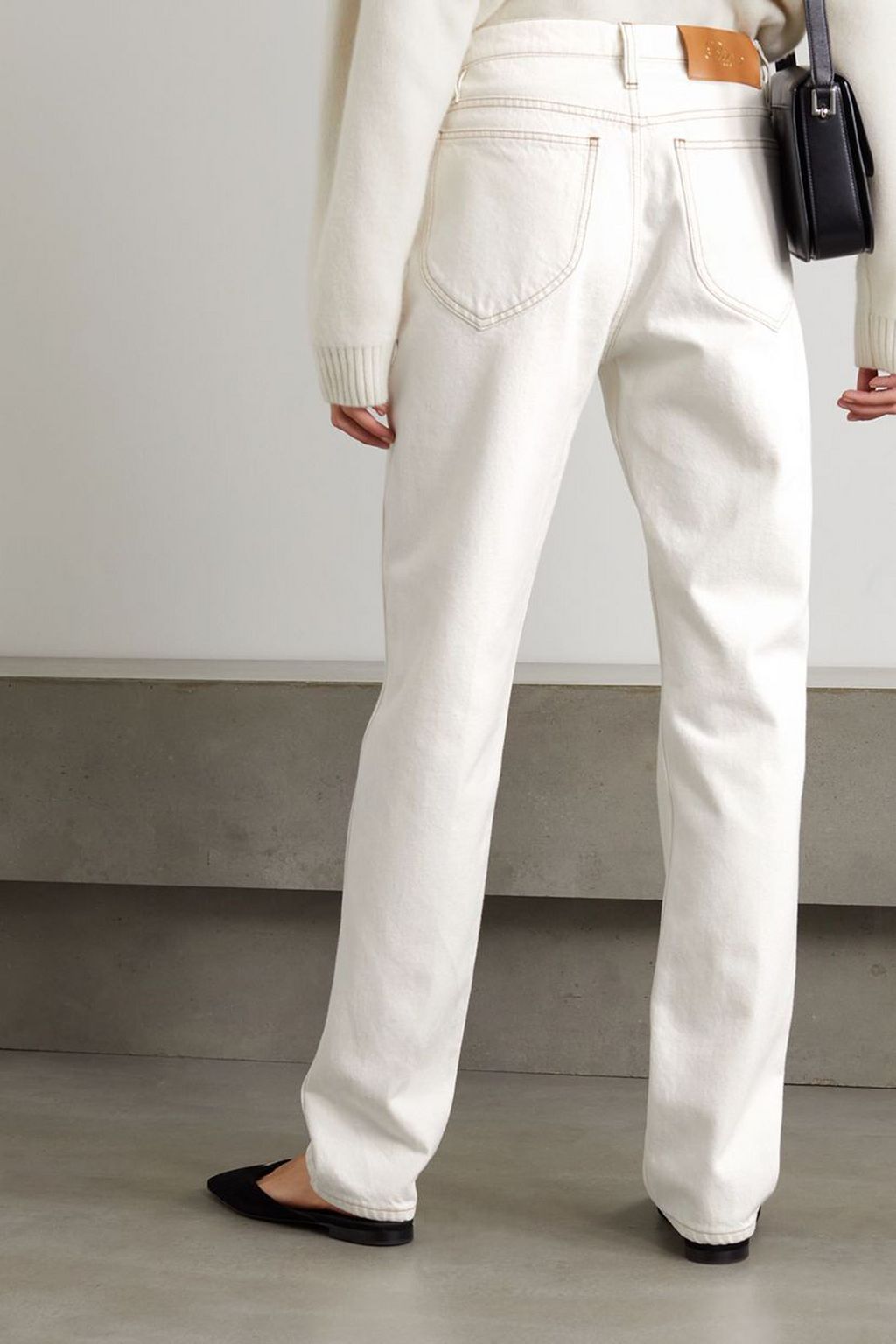 FRAME + Ritz Paris True high-rise straight-leg jeans | 최대 70% 세일 | THE ...