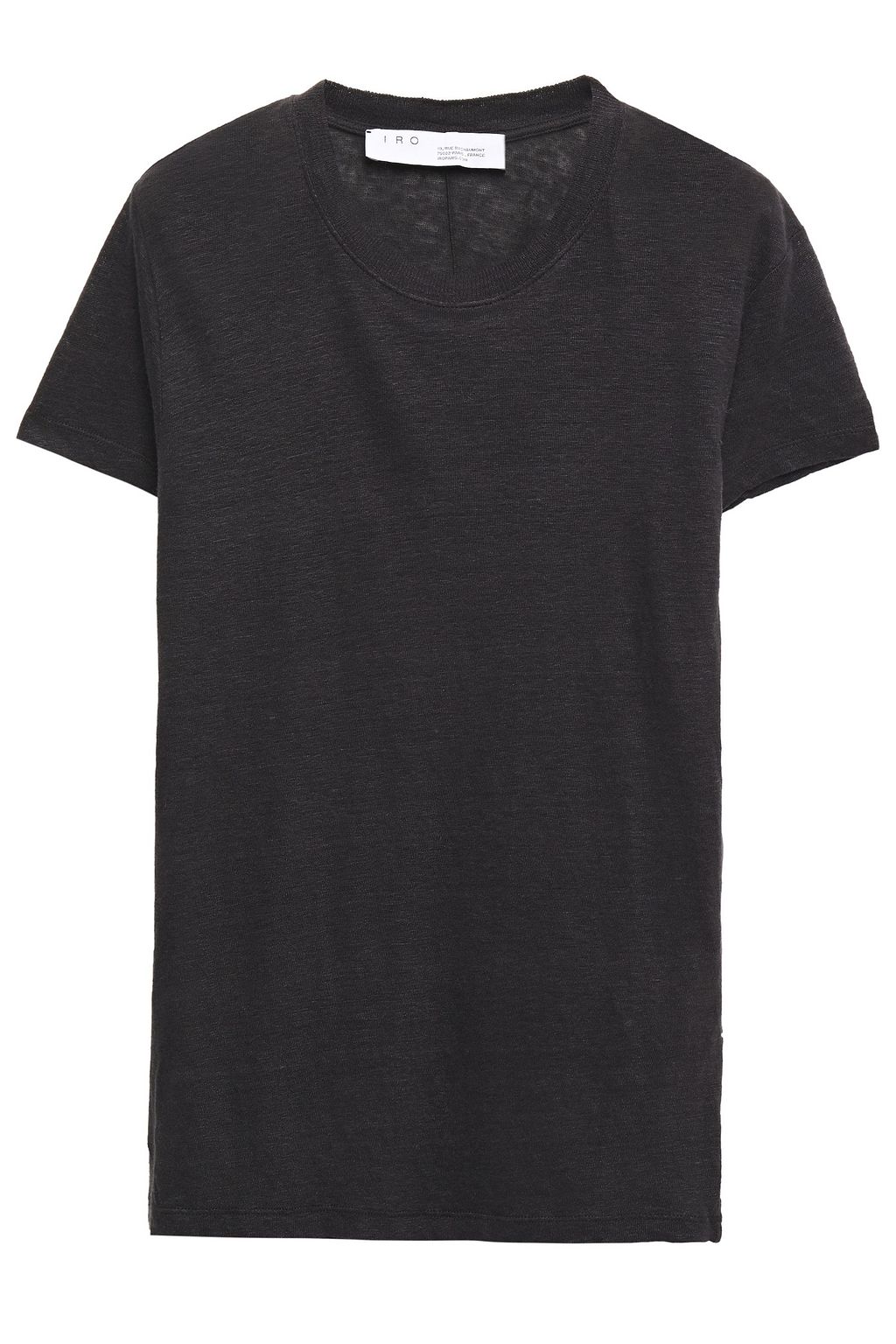 IRO Third slub linen-jersey T-shirt | THE OUTNET