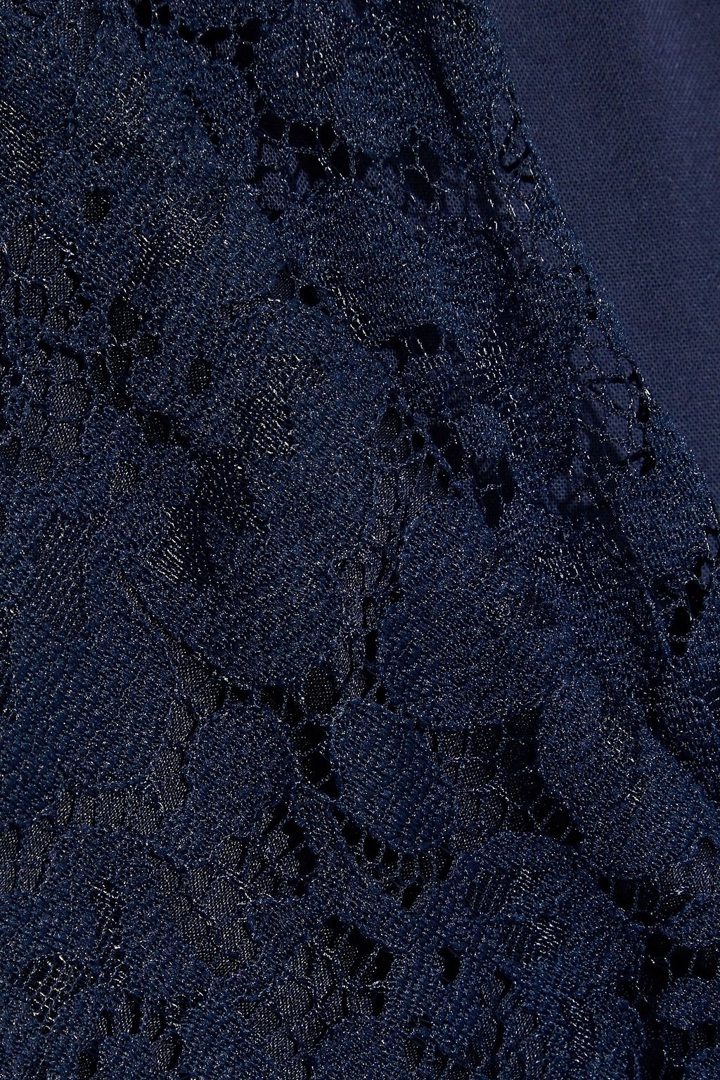 CAMI NYC The Dallas lace-trimmed knotted silk-charmeuse camisole | THE ...