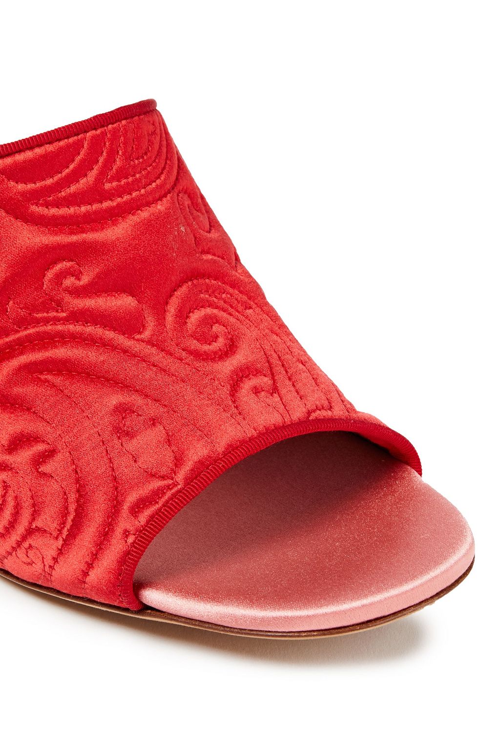 ETRO Quilted satin mules | THE OUTNET