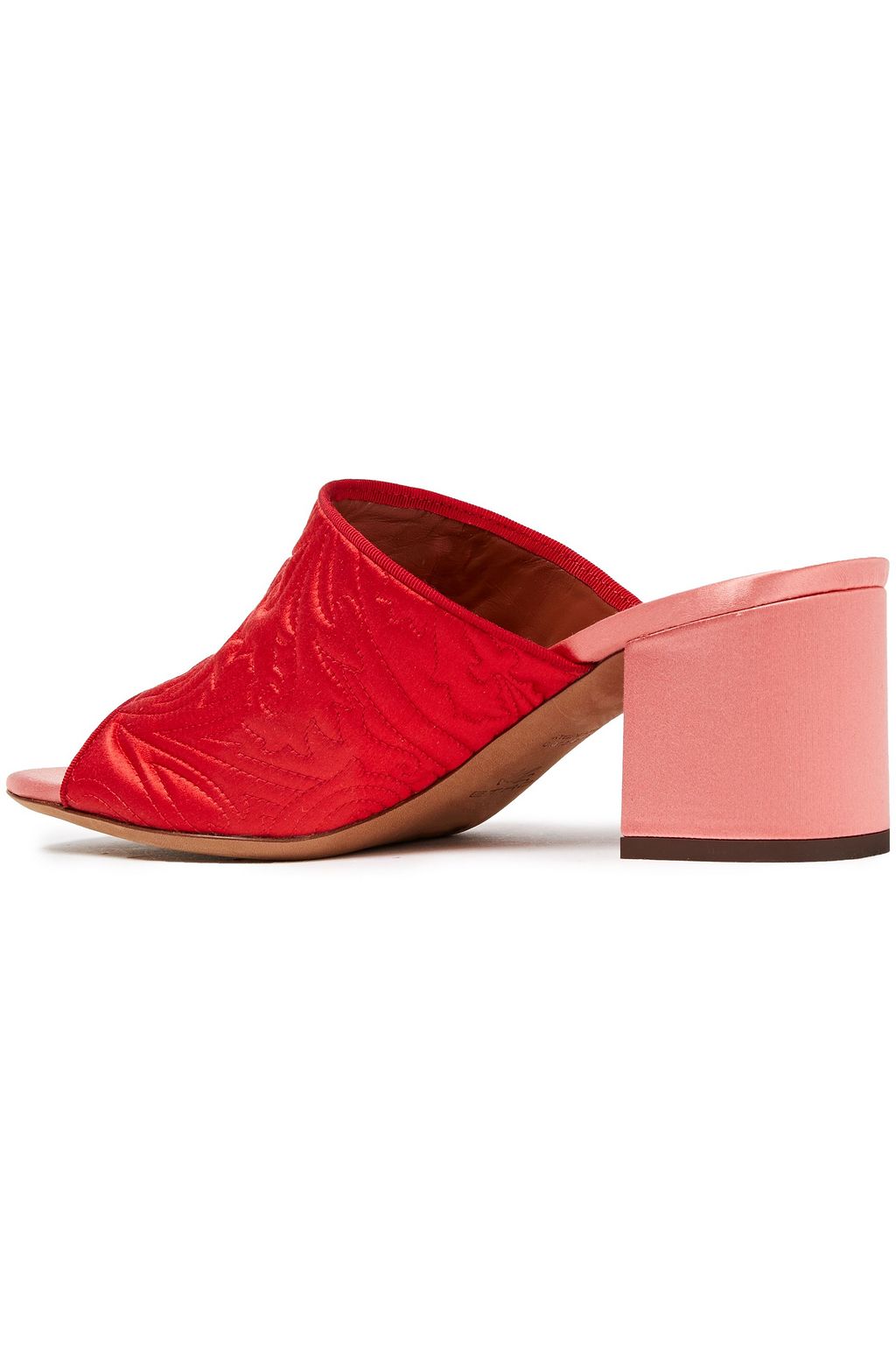 ETRO Quilted satin mules | THE OUTNET