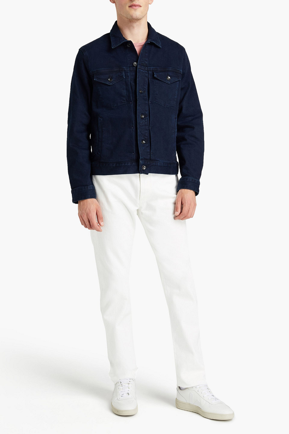 Rag & Bone Man Definitive Denim Jacket In Dark Denim | ModeSens