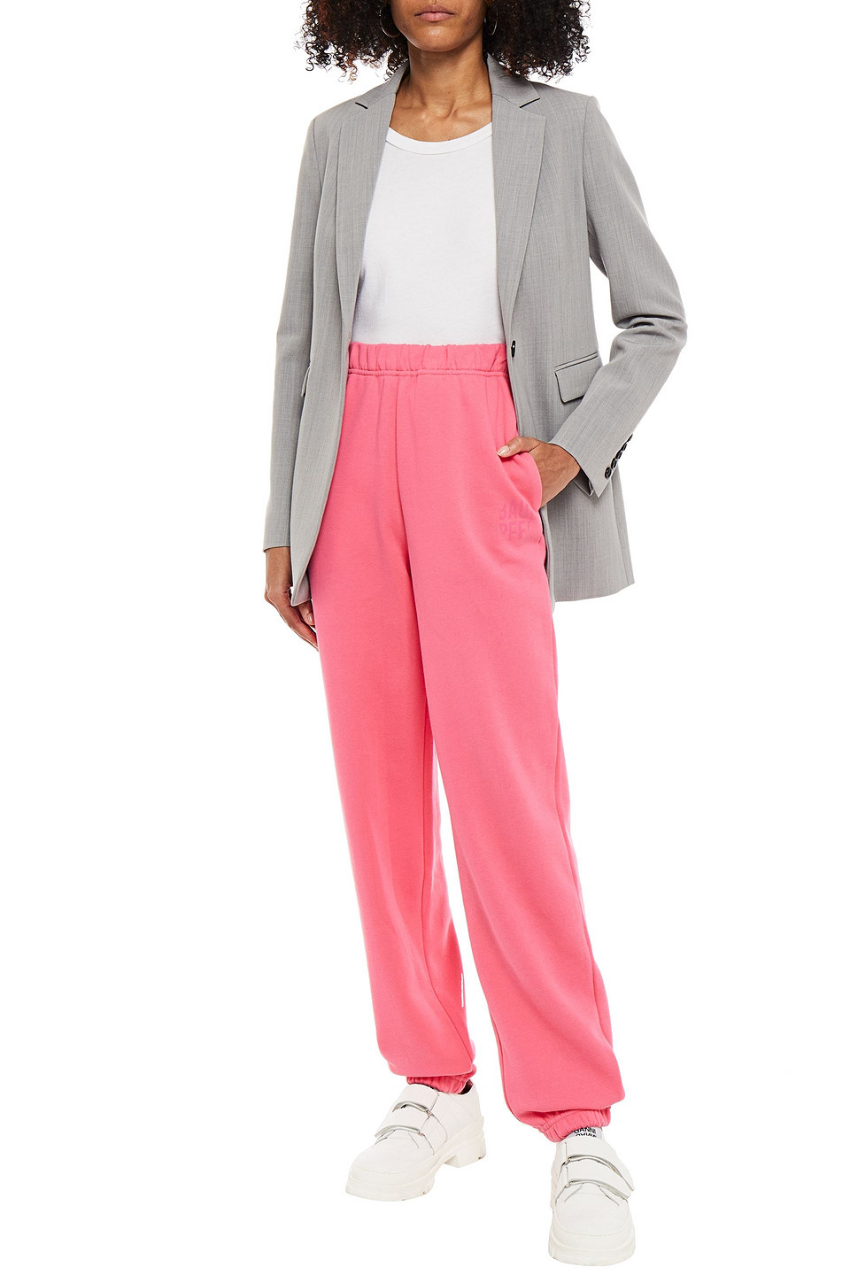 Baum Und Pferdgarten Jeantelle Logo-print Organic Cotton-fleece Track ...