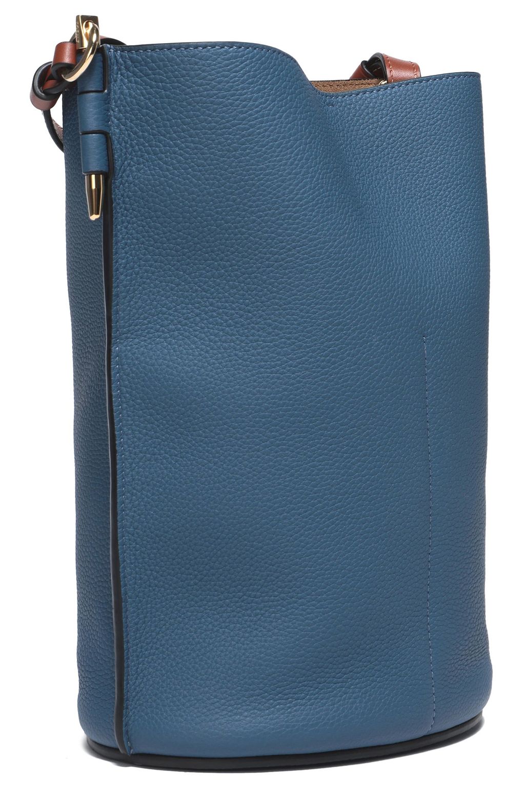 LOEWE Gate pebbled-leather bucket bag | THE OUTNET