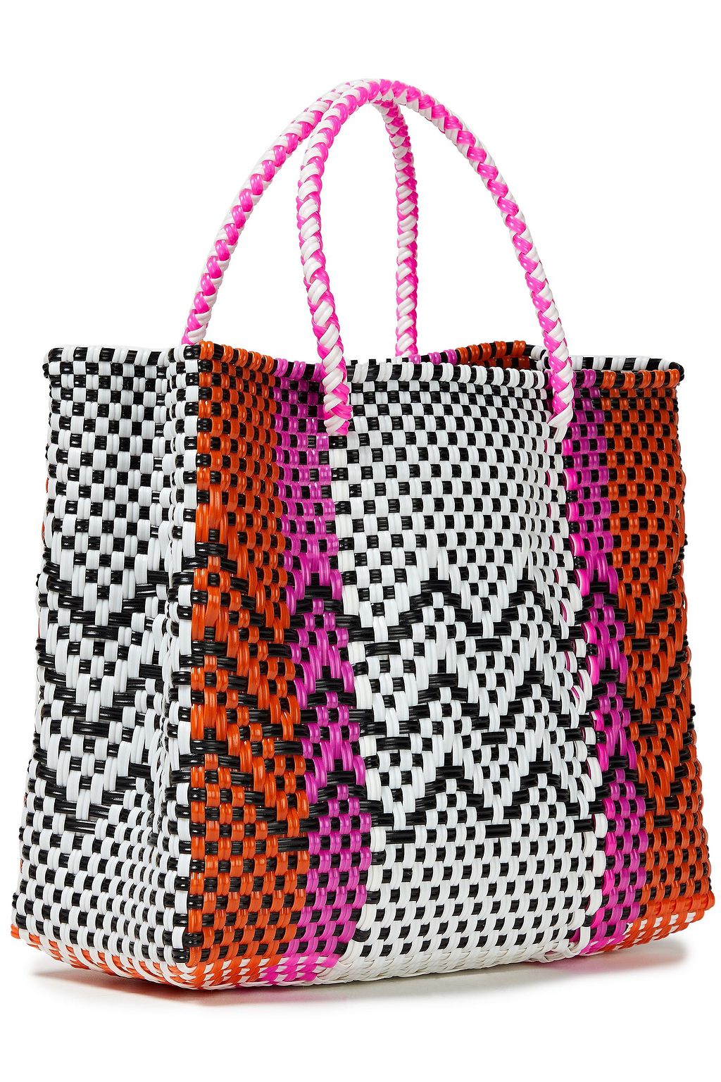 M MISSONI Woven PVC tote | THE OUTNET